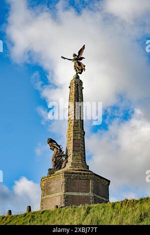 Aberystwyth War Memorial, New Promenade Stock Photo - Alamy