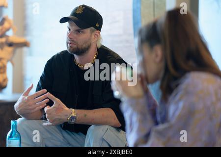 Cologne, Germany. 12th June, 2024. The US dance duo Sofi Tukker, that's ...