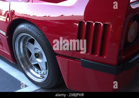 Ferrari F40 rear 3/4 view Stock Photo - Alamy