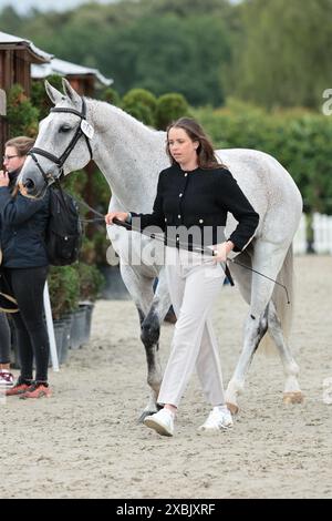 Katie Bleloch of Great Britain with Goldlook during the CCI4*S ...