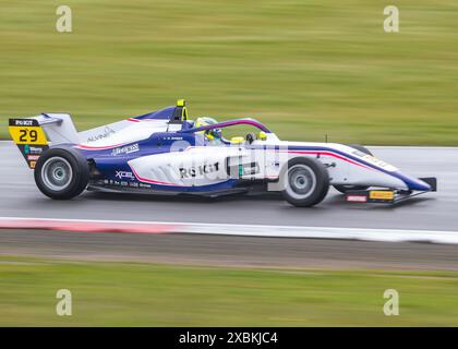 August Raber Rokit F4 Championship Snetterton, Circuit, Norwich ...