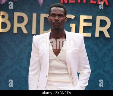 Victor Alli attends the "Bridgerton" Season 4 Paris World Premiere at ...