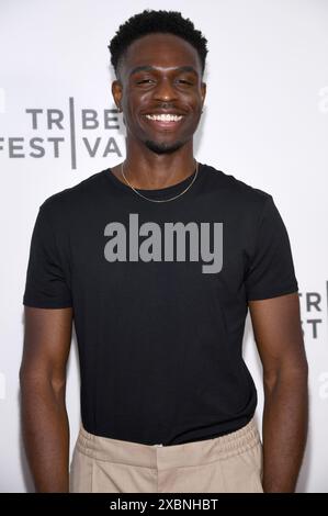 Ny. 12th June, 2024. Jordan Peters, Emily Bader, Edward Bluemel at ...