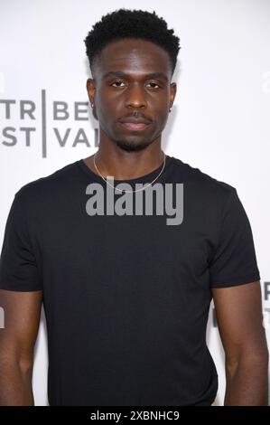 Ny. 12th June, 2024. Jordan Peters, Emily Bader, Edward Bluemel at ...