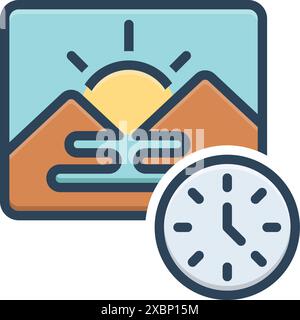 Icon for morning,before noon Stock Vector Image & Art - Alamy
