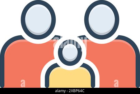 Icon for familiar,acquainted Stock Vector Image & Art - Alamy