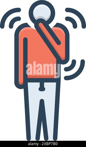 Icon for nervous,planet struck,disturbing Stock Vector Image & Art - Alamy