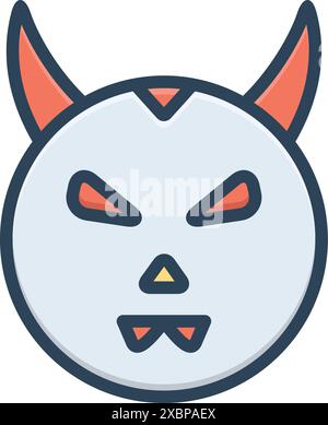 Icon for giant,devil Stock Vector Image & Art - Alamy