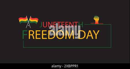 Juneteenth Freedom Day A Symbol of Resilience and Liberation Stock ...