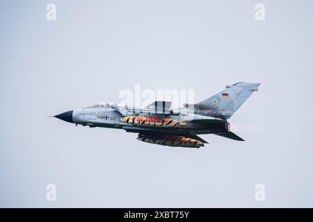 Jagel GER, Uebung Tiger Meet 2024 der NATO, 13.06.2024 Tornado der ...