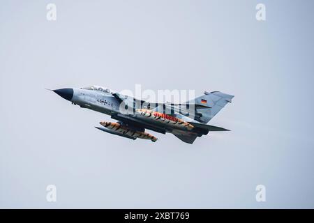 Jagel GER, Uebung Tiger Meet 2024 der NATO, 13.06.2024 F-16C Fighting ...