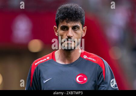 Samet Akaydin of Turkey seen during the friendly match before the UEFA EURO 2024 between Poland ...