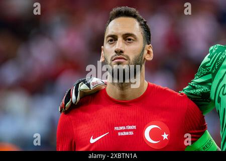 Hakan Calhanoglu of Turkey seen during the friendly match before the UEFA EURO 2024 between ...