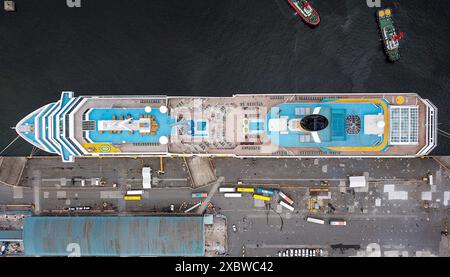 File pic: June 12,2024: Cruise ship Goddess of the Night, chartered to ...