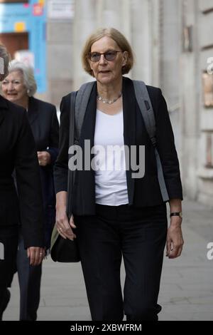 Alice Perkins former Post Office Ltd Chair ( Jack Straws wife) arrives ...