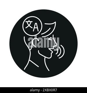 Sign language tutor isolated cartoon vector illustration Stock Vector ...