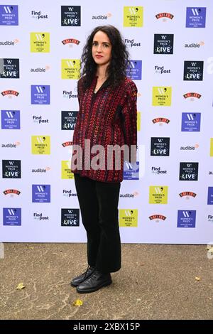 EDITORIAL USE ONLY Nominated author Isabella Hammad attends the 2024 ...