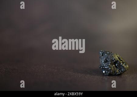 Pyrite. Pyrite is a metal that is similar to gold Stock Photo - Alamy