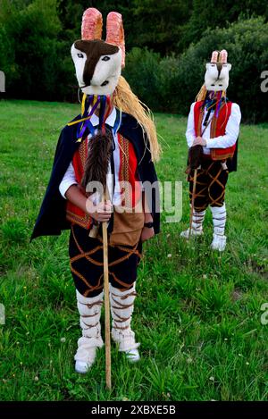 Cabreiros of Muiños (Baixa Limia, Ourense) in Grou, Lobios, Ourense ...