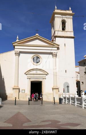 The San Jaime Building in Benidorm is an iconic structure known for its ...