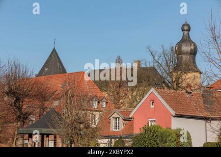 the small german village of gemen Stock Photo - Alamy