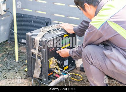 Sampling pipe for sampling air in stack of boiler, environment ...