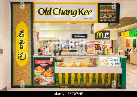 Old Chang Kee outlet inside Raffles City Shopping Centre, Singapore ...