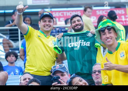 Orlando, Florida, June 12, 2024, Brazil goalkeeper Bento #12 at Camping ...