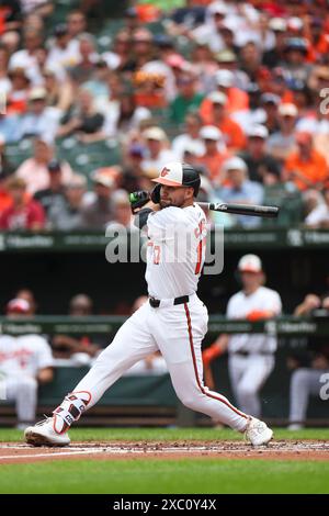 Baltimore Orioles' Colton Cowser in action during baseball game ...
