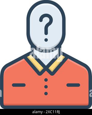 Icon for guess,who,question Stock Vector Image & Art - Alamy