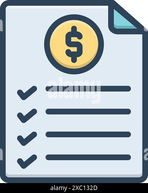 Icon for statement,declaration Stock Vector Image & Art - Alamy