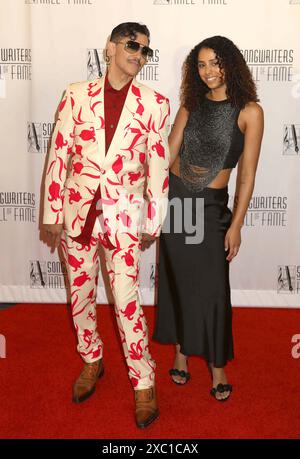 El DeBarge and his daughter Adris Debarge Stock Photo - Alamy