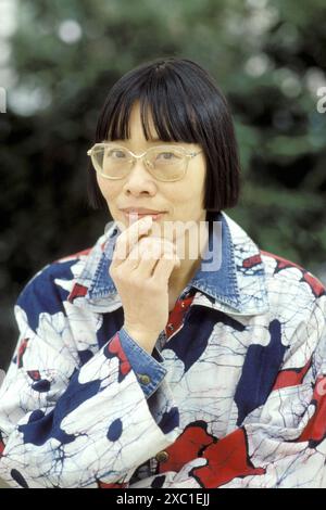 WEI WEI (Wei-wei ou weiwei) - Date : 20010417 ©John Foley/Opale.photo ...