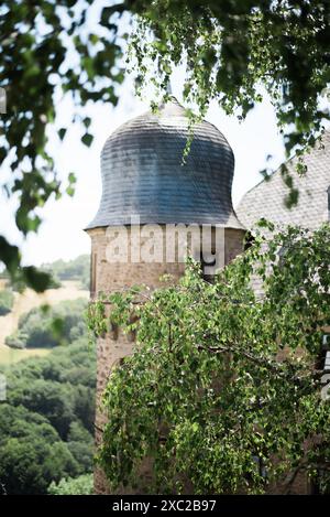 Exploring the Ancient Walls of Kusel Castle Stock Photo - Alamy