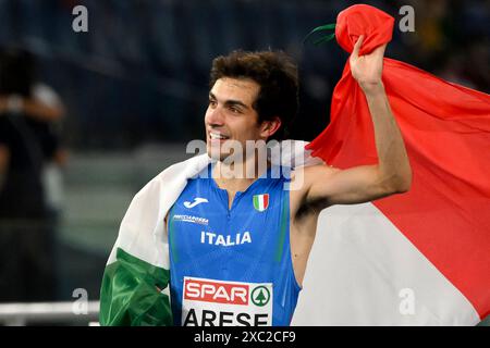 Pietro Arese of Italy competing in the men’s 1500m final at the ...