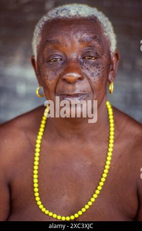 Suriname, Paramaribo. Maroon women at the city market. In the Dutch ...
