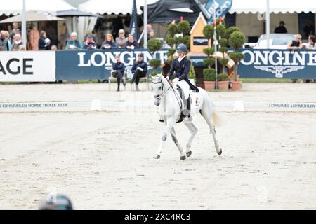 Isabella Innes Ker of Great Britain with Highway during the CCI5 ...