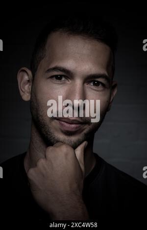 Andrew Tate, photographed at Storm Gym, Luton. Andrew Tate Portrait ...
