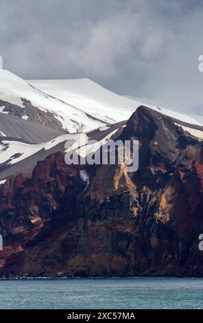 Entrance Point, Deception Island, South Shetland Islands, Antarctic ...