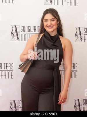 Maria Bilbao attends 2024 Songwriters Hall of Fame Induction and Awards ...
