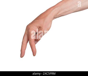 Finger walking gesture, step by step journey. Two way sign, isolated ...