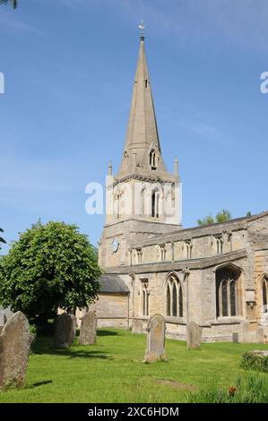 Holy Trinity Church, Denford, Northamptonshire Stock Photo - Alamy