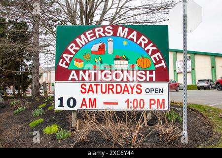 Farmers' Market in Antigonish, Nova Scotia, Canada Stock Photo - Alamy