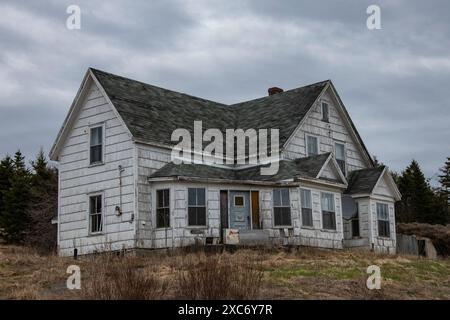 Abandoned dilapidated Bruce L. Nauffts general store and buildings in ...