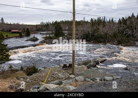 Liscomb River in Liscomb, Nova Scotia, Canada Stock Photo - Alamy