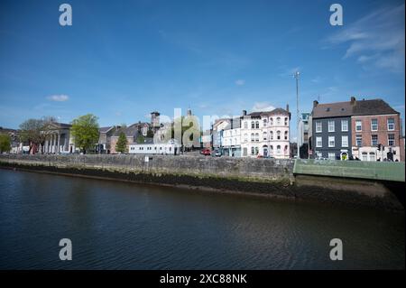 River Lee, Cork on a sunny day in Summer. - County Cork, Ireland : May ...