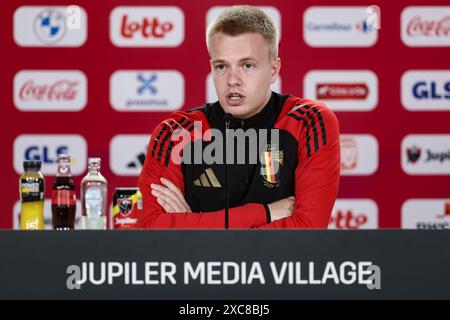 Freiberg, Germany. 15th June, 2024. Belgium's Timothy Castagne pictured ...