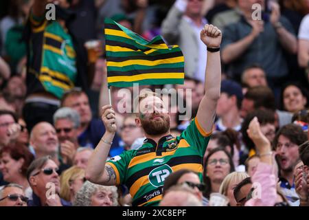 Bath Rugby fans during the Gallagher PREM match at The Recreation ...