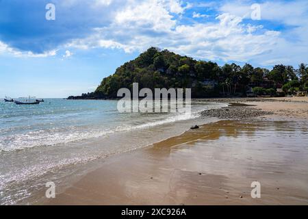 Ba Kantiang Beach on Koh Lanta island in the Andaman Sea, Krabi ...