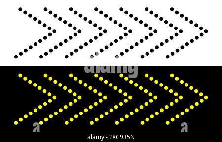 Chevron arrow symbols. Chevron icons illustration Stock Vector Image ...